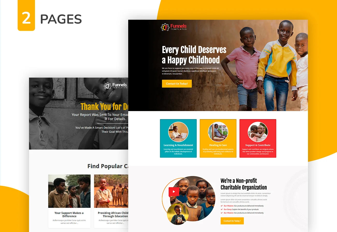 Charity Organization: Creating a Powerful Donation Funnel
