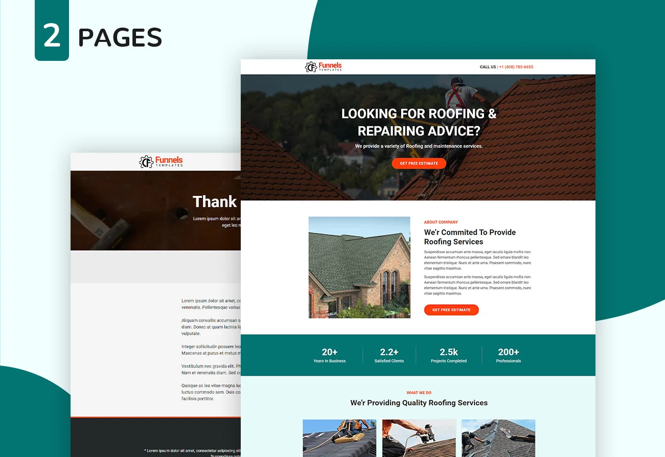 Roofing Revolution: Best Roofing Template for Business Growth